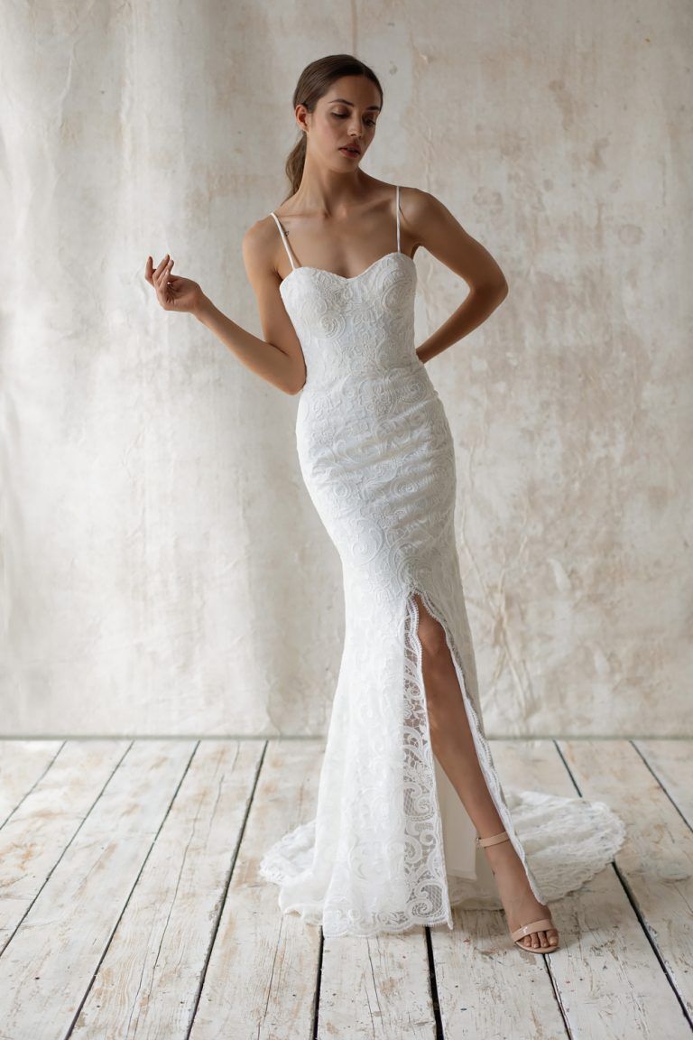Vintage Lace Wedding Dresses With Sleeves | Bridal Shop London